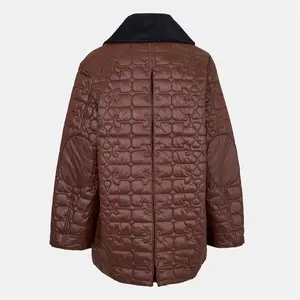 GANNI Quilted Design Jacket