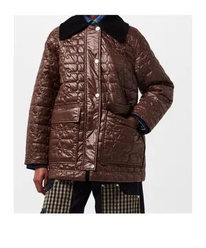 GANNI Quilted Design Jacket