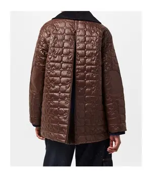 GANNI Quilted Design Jacket