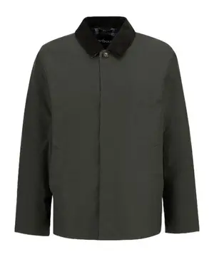 Barbour Long-sleeved Casual Jacket With Classic Collar