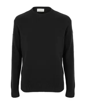 Moncler Knit Jacket - Black