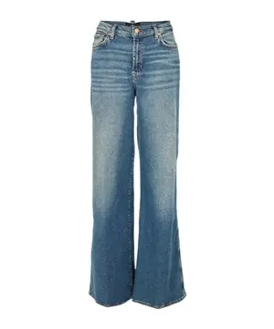 7 For All Mankind Lotta Wide Leg Jeans
