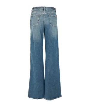 7 For All Mankind Lotta Wide Leg Jeans