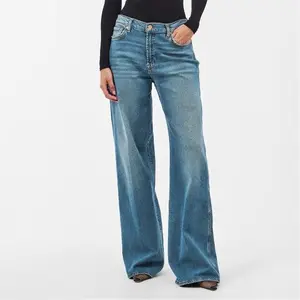 7 For All Mankind Lotta Wide Leg Jeans