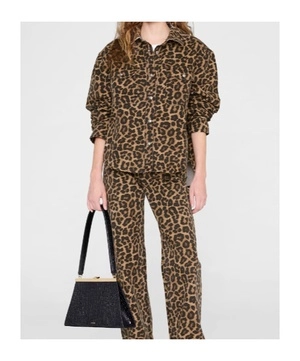 ANINE BING Print Button-up Shirt