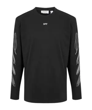 Off-White Logo Long-sleeve T-shirt