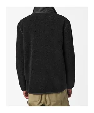 Moncler Zip-up Fleece Sweatshirt - Black