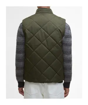 Barbour Stand-up Collar Zip-up Vest