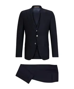 Hugo Boss C Huge Peak Suits - Black