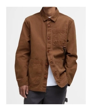 Barbour Shirt Jacket With Patch Pocket