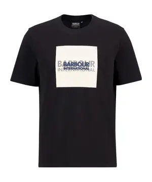 Barbour Short-sleeved T-shirt - Black
