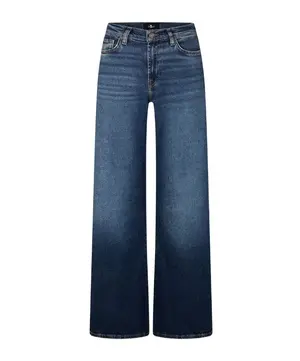 7 For All Mankind Belt Loop Jeans - Blue