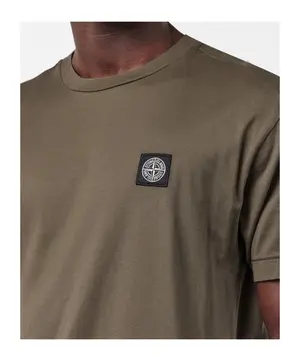 Stone Island Logo Patch T-shirt