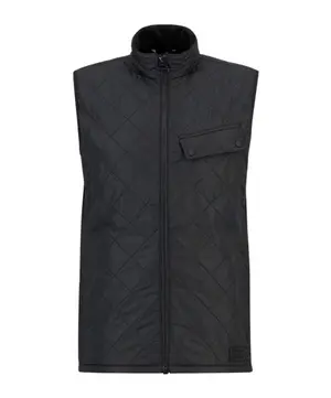 Barbour Stand-up Collar Vest - Black