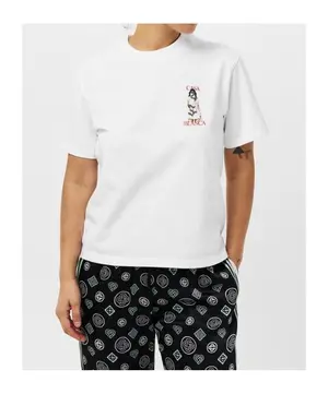 Casablanca Round-neck Printed T-shirt