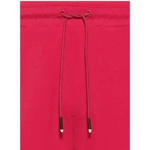 Hugo Boss Pink Jogger Shorts With Embroidered Logo