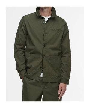 Barbour Long-sleeved Shirt Jacket With Classic Collar