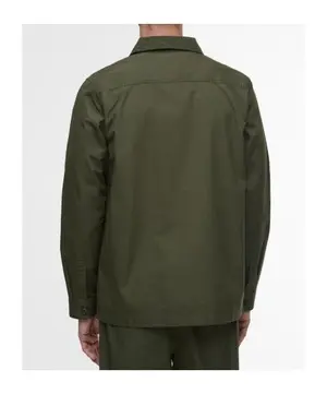 Barbour Long-sleeved Shirt Jacket With Classic Collar