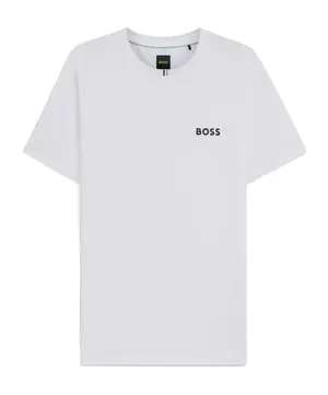 Hugo Boss Logo Crew-neck T-shirt - White