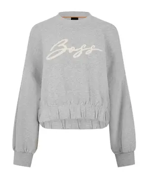 Hugo Boss Easton Crew Sweater - Gray