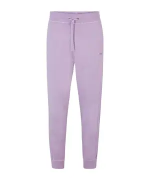 Hugo Boss Sefadelong Closed Hem Jogging Bottoms - Purple