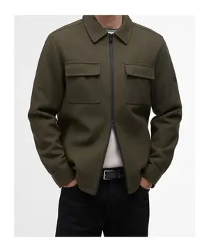 Barbour Long Sleeved Casual Jacket With Collared Neckline