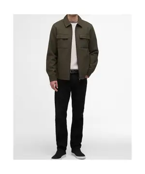 Barbour Long Sleeved Casual Jacket With Collared Neckline