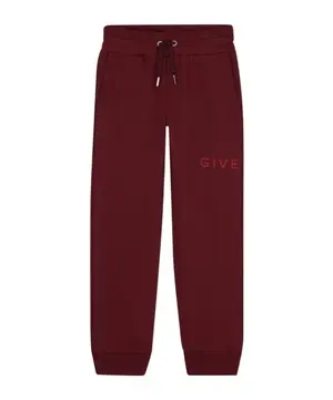 Givenchy Giv Logo Joggers Jn53 - Brown