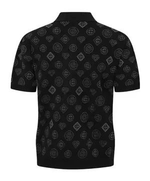 Casablanca Logo Embroidered Polo Shirt