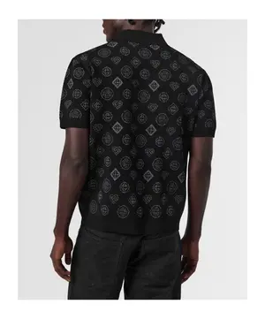 Casablanca Logo Embroidered Polo Shirt