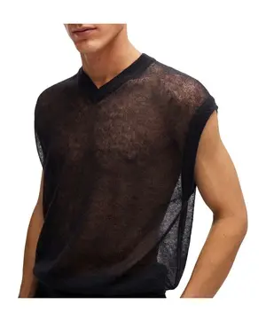 Hugo Boss V-neck Knit Vest