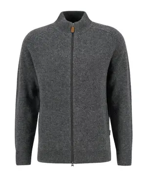 Barbour Talder Zipped Jumper - Black