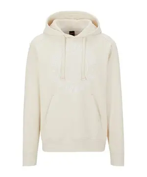 Hugo Boss Graphic Hoodie - White