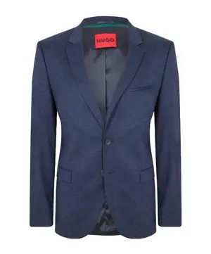 Hugo Boss Classic Single-breasted Blazer - Blue