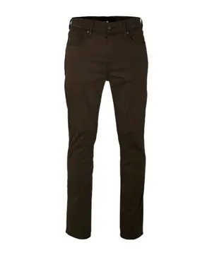 7 For All Mankind Slimmy Sateen Slim Fit Trouser - Olive