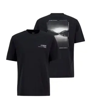Barbour Short-sleeved T-shirt - Black