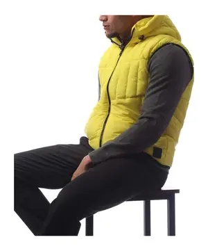 Hugo Boss Bright Quilted Hooded Gilet