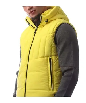 Hugo Boss Bright Quilted Hooded Gilet
