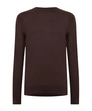 Hugo Boss Crew-neck Knit Sweater - Black