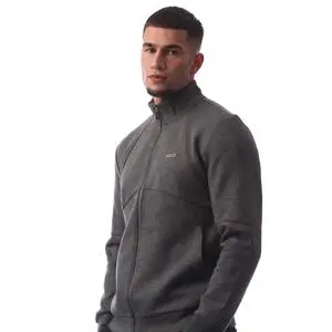 Hugo Boss Solid Color Minimalist Hooded Jacket - Black