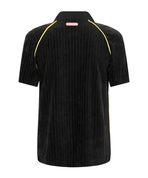 Casablanca Button-down Short Sleeve Polo Shirt