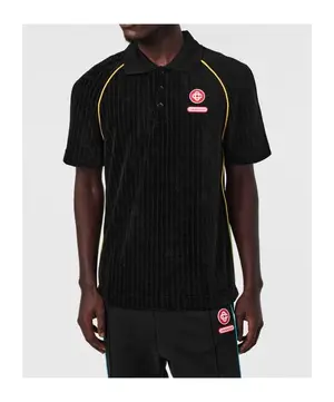 Casablanca Button-down Short Sleeve Polo Shirt