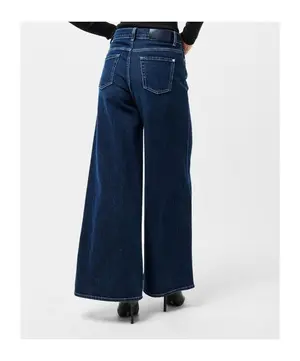 7 For All Mankind Belt Loop Wide Leg Jeans