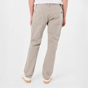 7 For All Mankind Straight Leg Sateen Trousers