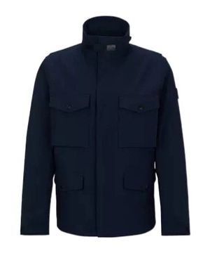 Hugo Boss P Cardello Trench Coat - Black