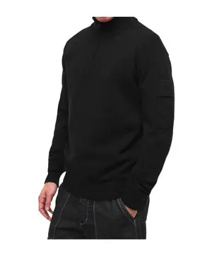 C.P. COMPANY Half-zip Stand-collar Knit Sweater