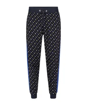 Hugo Boss Patterned Jogger Pants - Black