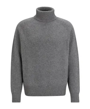 Hugo Boss Turtleneck Sweater - Gray