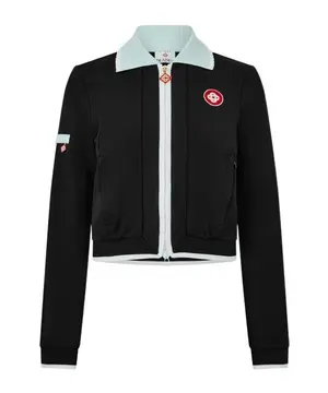 Casablanca Zipper Long-sleeve Casual Jacket