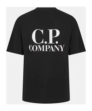 C.P. COMPANY Logo Crew Neck T-shirt